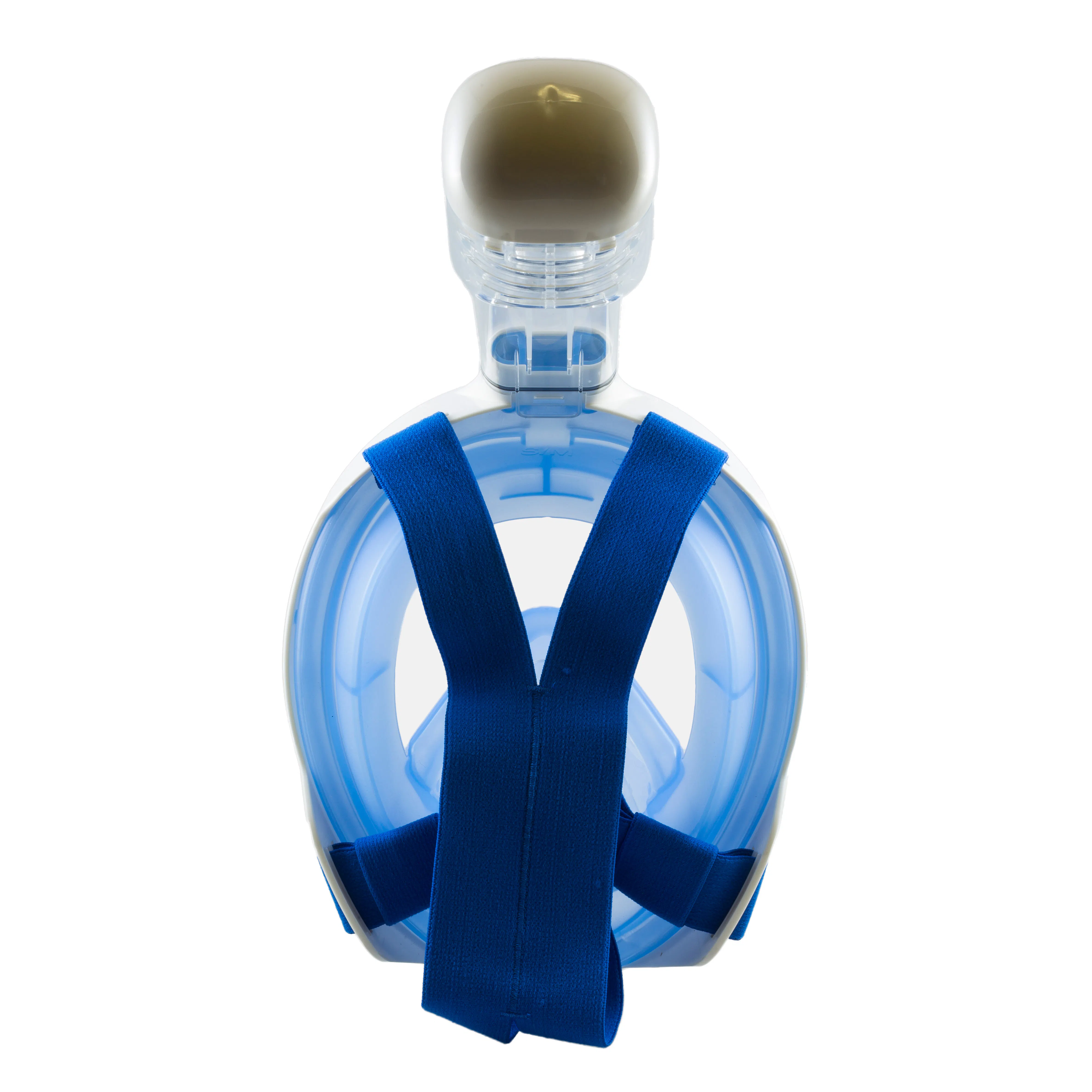 H2O Ninja Mask Full Face Snorkel Mask + Gopro Mount - Blue | Fitness ...