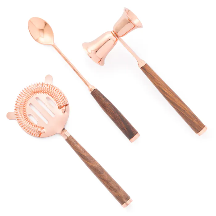 Be Home Copper Bar Set | Huckberry