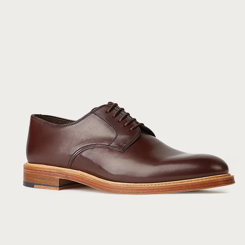 Crosby Square Stevens Derby - Dark Brown | Dress Shoes | Huckberry