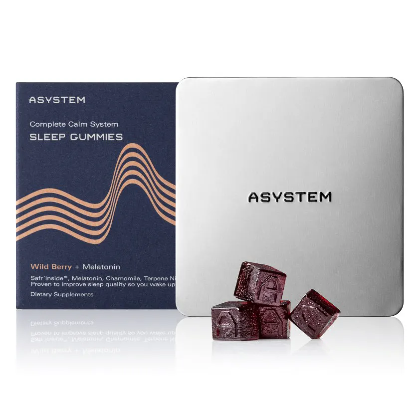 ASYSTEM De-Stress Gummies - Blood Orange + Cayenne | Huckberry