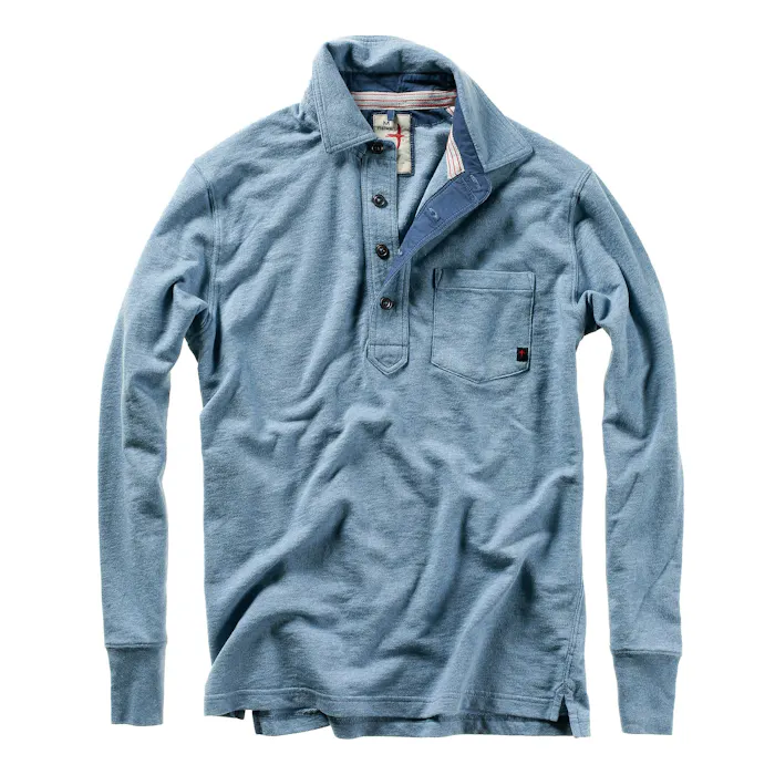 Relwen Loopback Longsleeve Polo | Huckberry