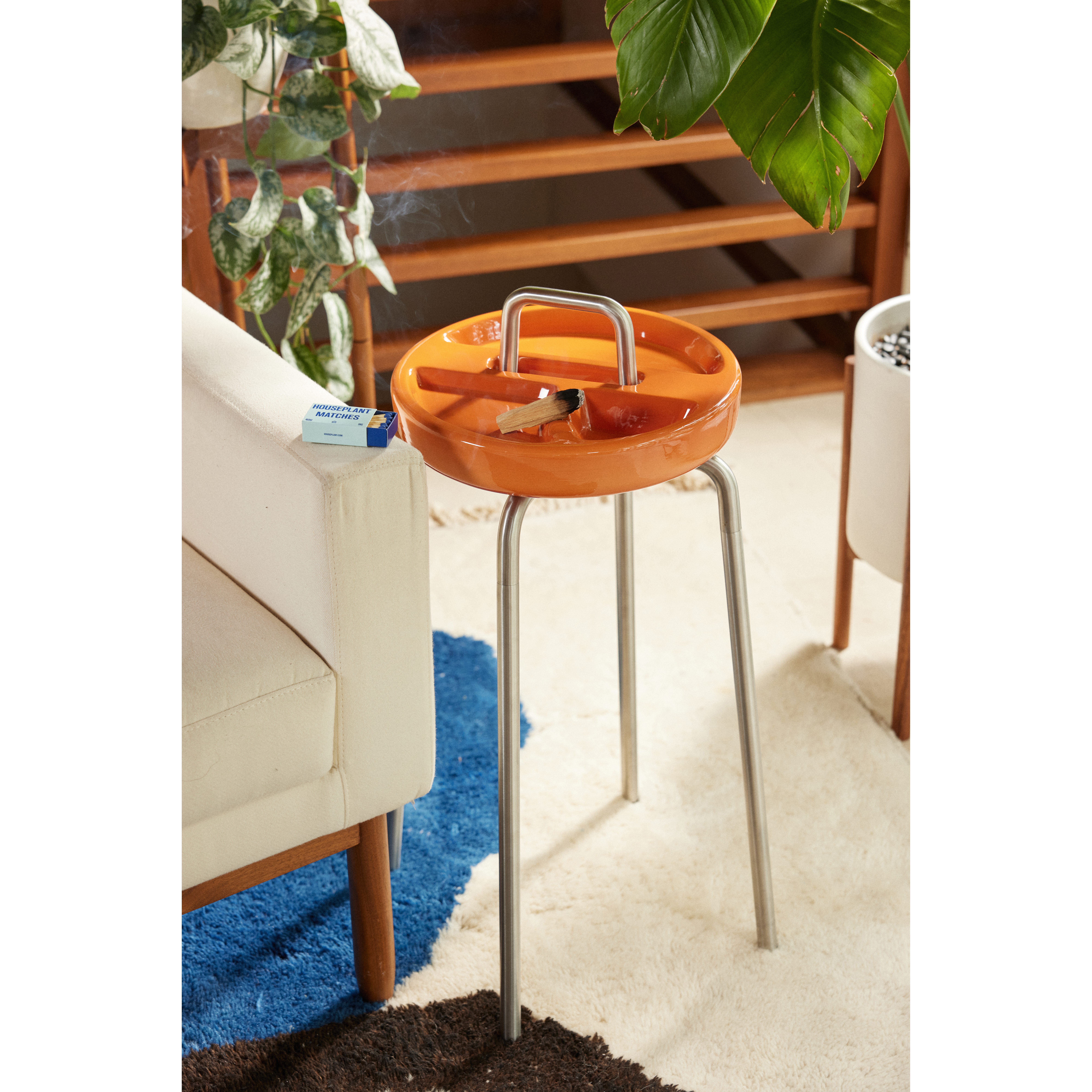 houseplant ashtray used