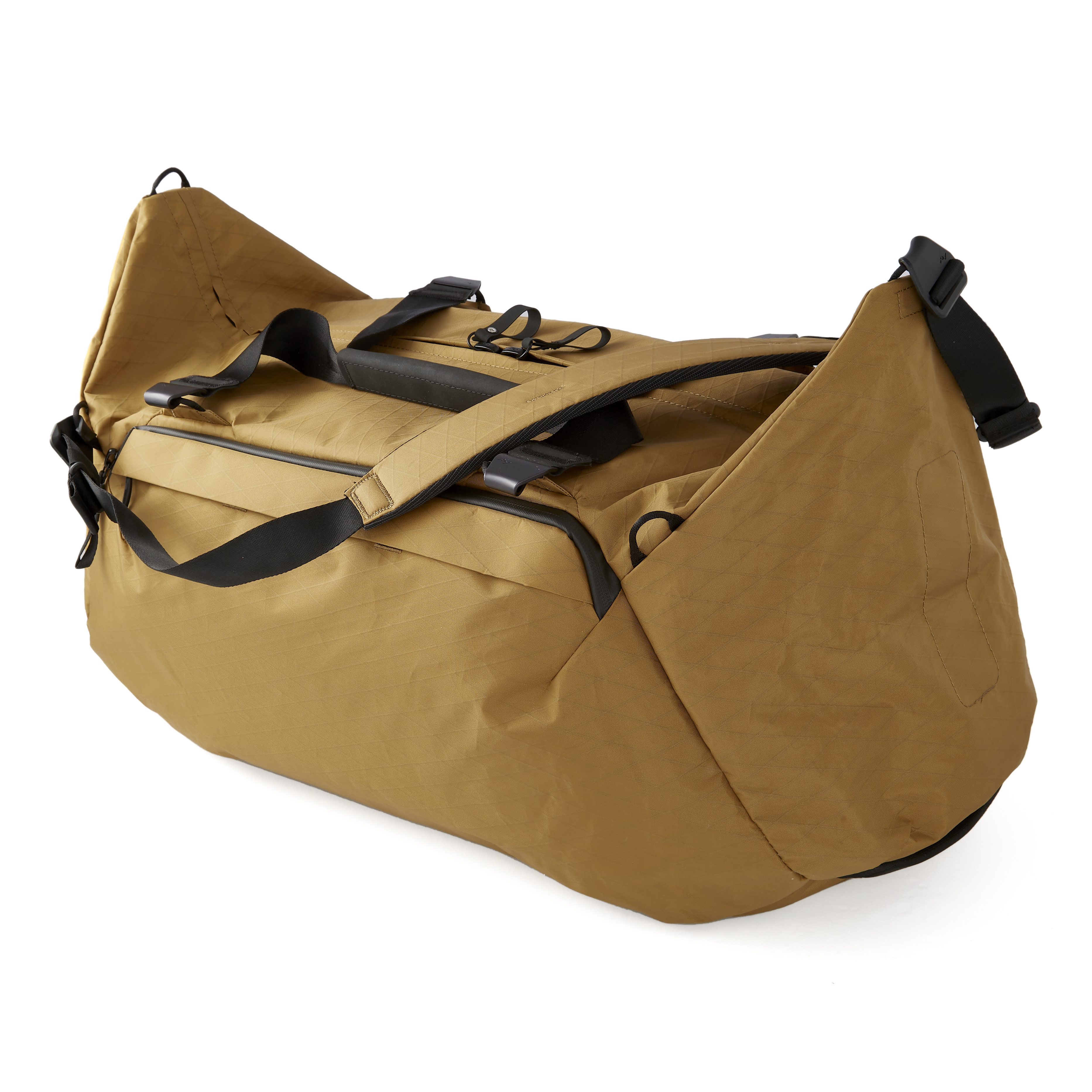 Peak Design Huckberry x Peak Design X Pac Travel Duffel Bag 65L Coyote X Pac Duffel Bags Huckberry