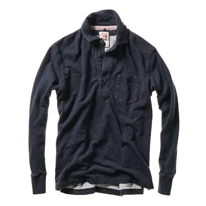 Relwen Frenchloop Longsleeve Polo - Exclusive | Huckberry