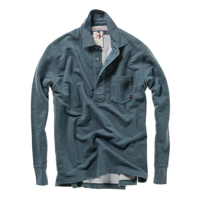 Relwen Frenchloop Longsleeve Polo - Exclusive | Huckberry