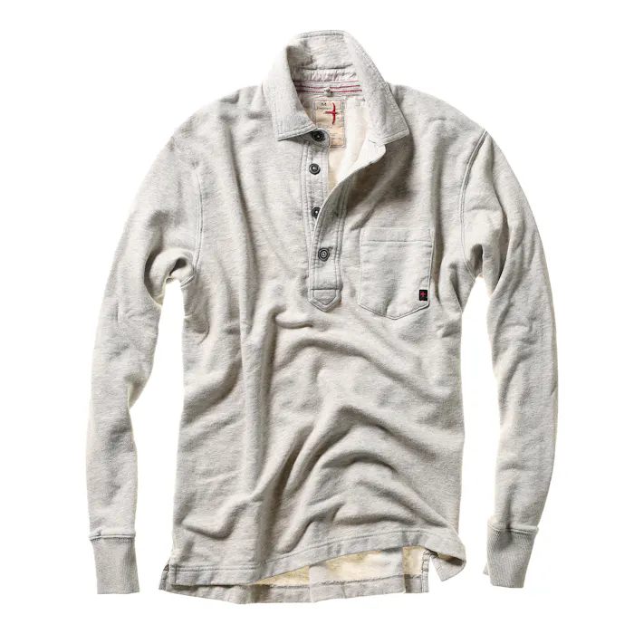 Relwen Frenchloop Longsleeve Polo - Exclusive | Huckberry