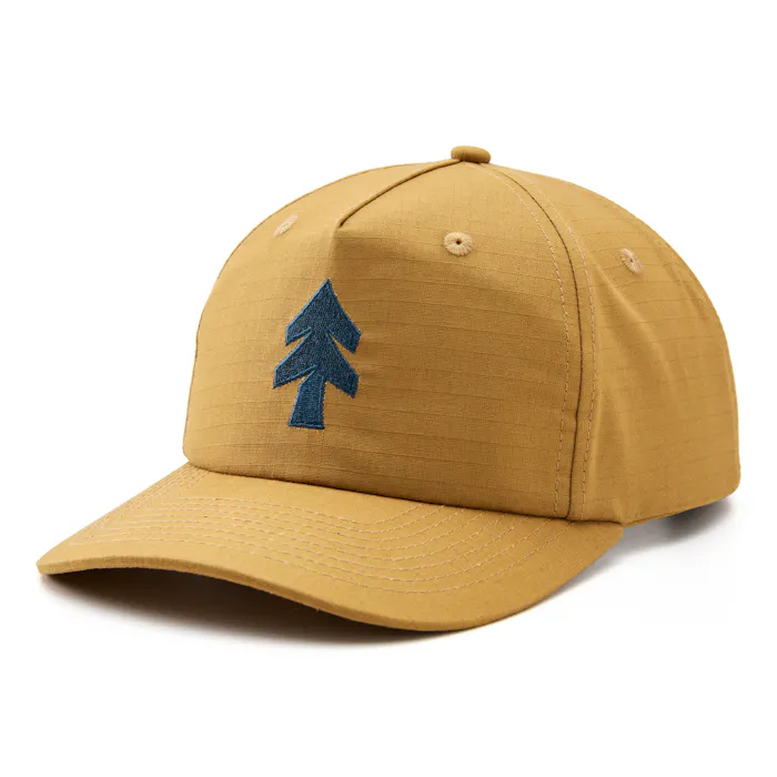 Huckberry Cotton Ripstop Logo Snapback Hat | Huckberry