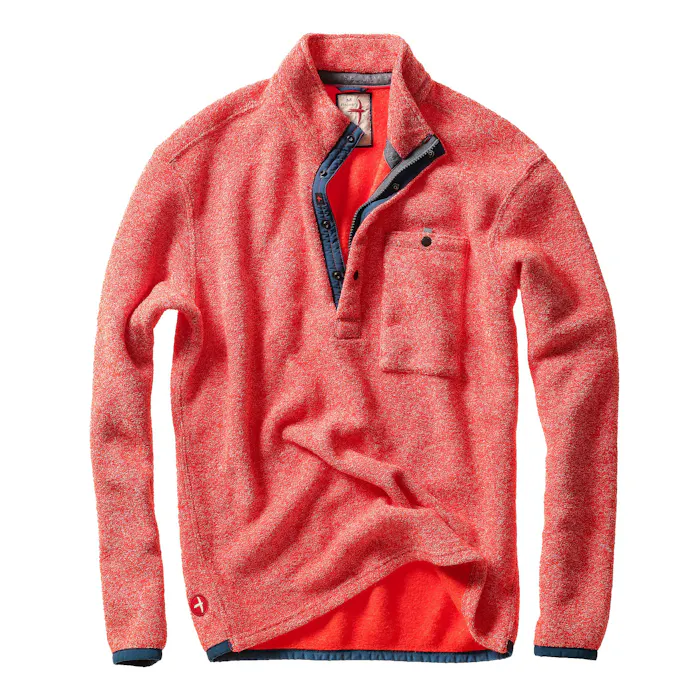 Relwen Terry Snap-Zip Mock | Huckberry